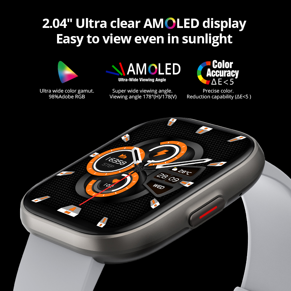 Best Wholesale COLMI P68 Smartwatch 2.04″ AMOLED Display 100+ Sports ...