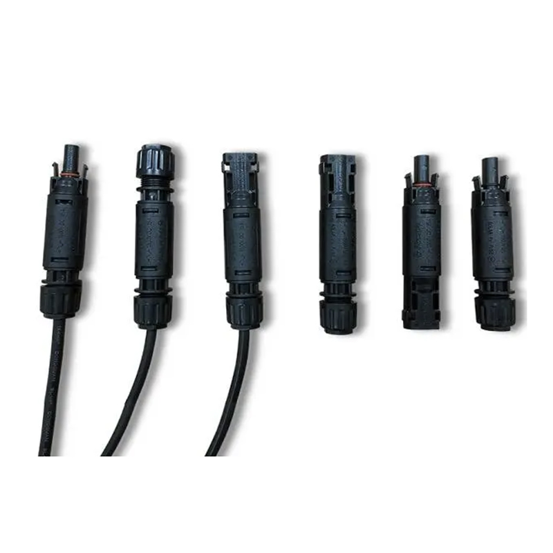 Custom MC4 male and female cable connectors Suppliers, Factories