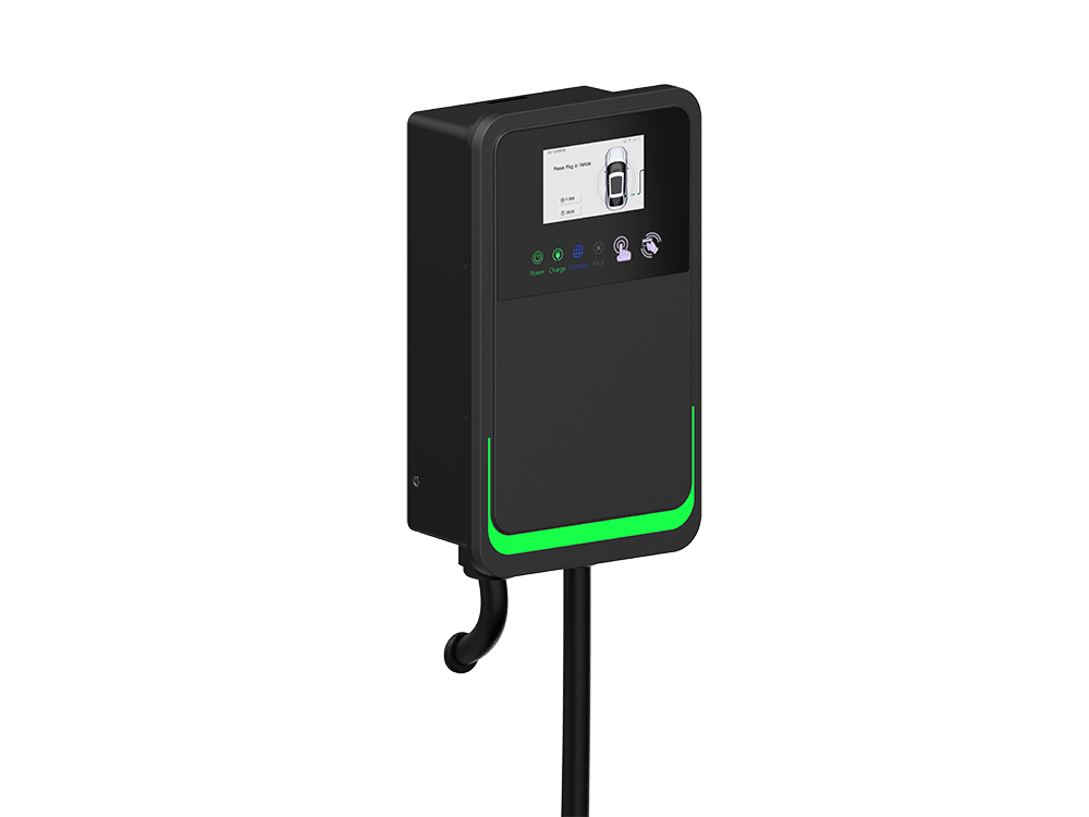 OEM UN2-C 40Amp 240v Home Charging Station, Type1 Plug, with LCD screen, Plug and Go Factory ...