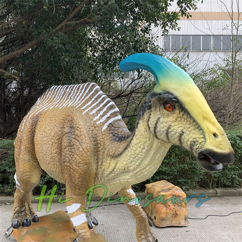 Animatronic Dinosaurs Made in China Realistic Parasaurolophus | Hidinosaurs