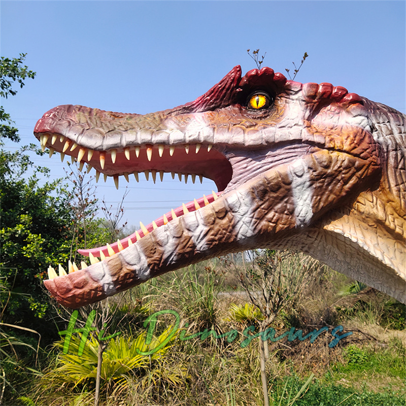Real Size Robotic Simulation Mechanical Spinosaurus Large Dinosaur Mod ...