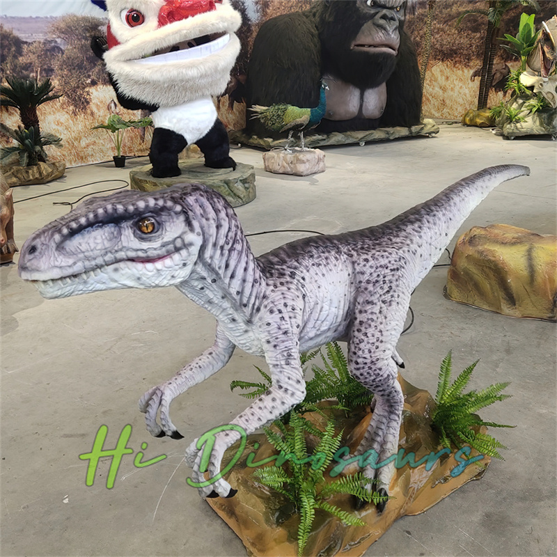 Animatronic Raptor Dinosaur for Park Decor | Hidinosaurs