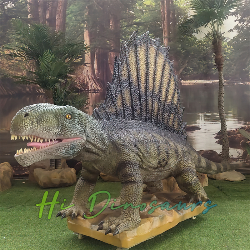 Life-Size Animatronic Dimetrodon - Mechanical Dinosaur Park Attraction ...