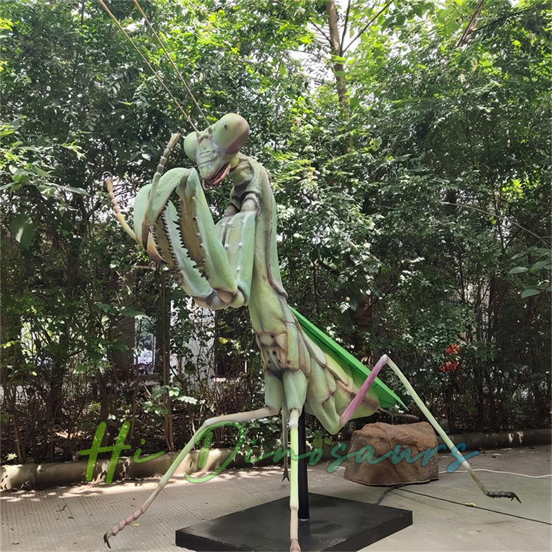 Realistic Animatronic Giant Insects Mantis for Sale | Hidinosaurs