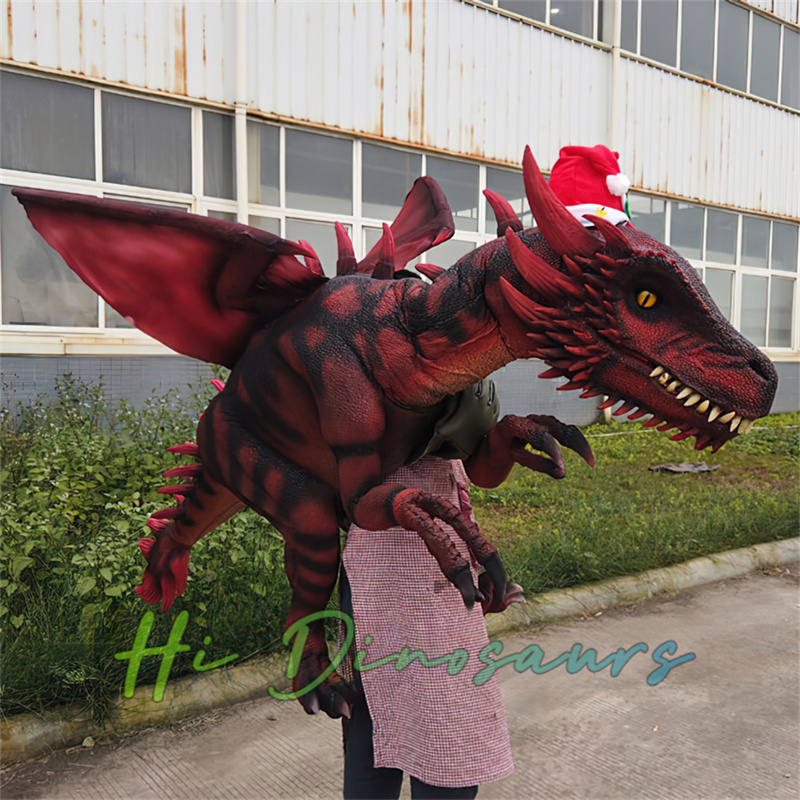 Festival-Ready Shoulder Dragon Puppet | Hidinosaurs