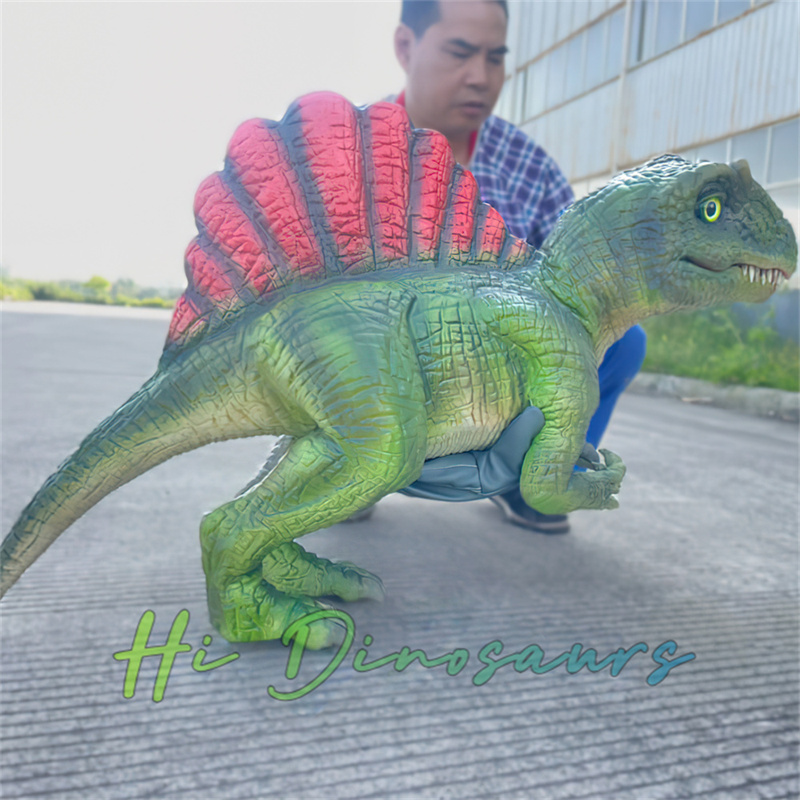 Green Spinosaurus Hand Puppet - Adorably Compact and Interactive ...