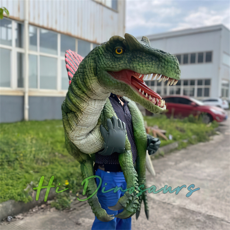 Realistic Spinosaurus Shoulder Puppet for Parties | Hidinosaurs