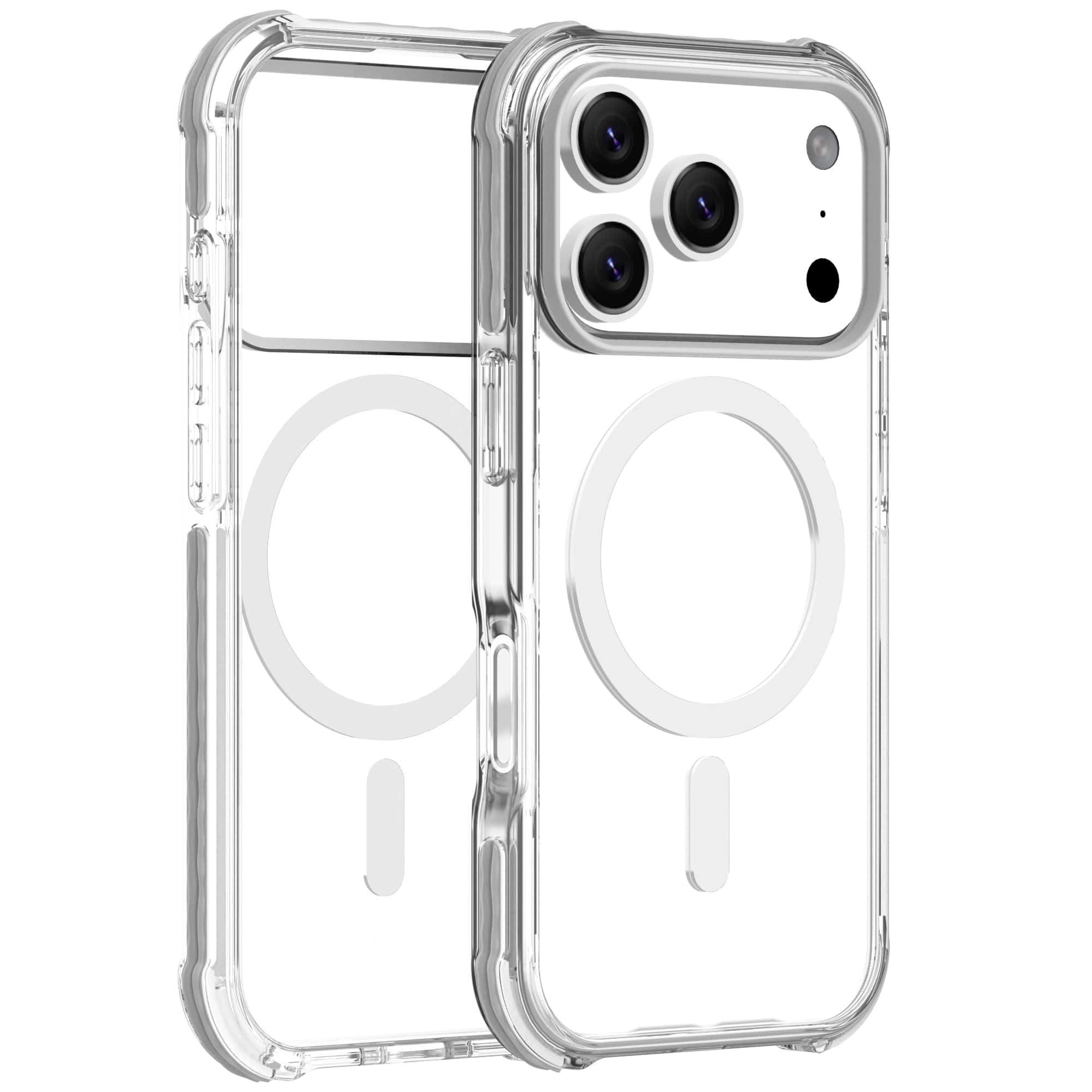 iPhone 17 Pro Max Air Wholesale Case | MIL-Grade MagSafe PC+TPU+TPE