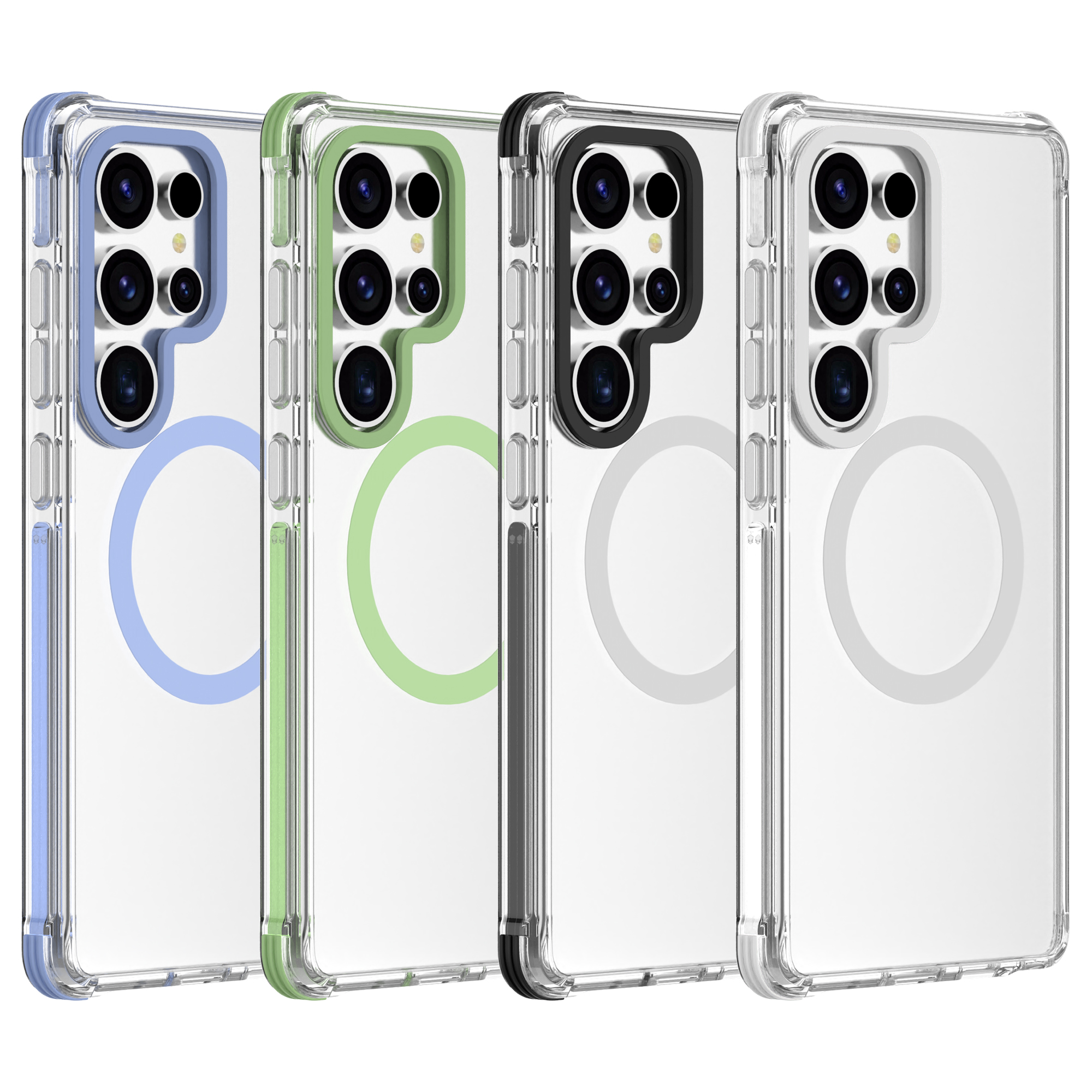 Custom Transparent PC TPE TPU Samsung Galaxy S25 Case