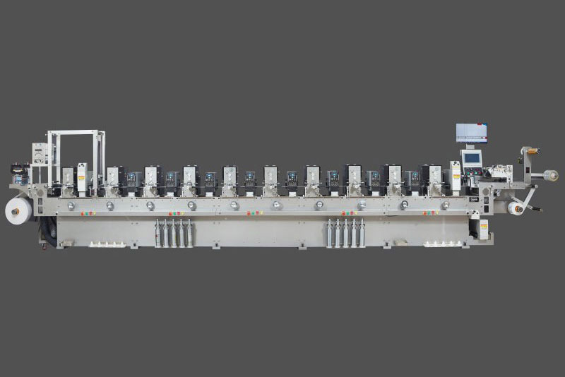 Custom 10-Color Rotary Intermittent Letterpress Printing Machine+ ...