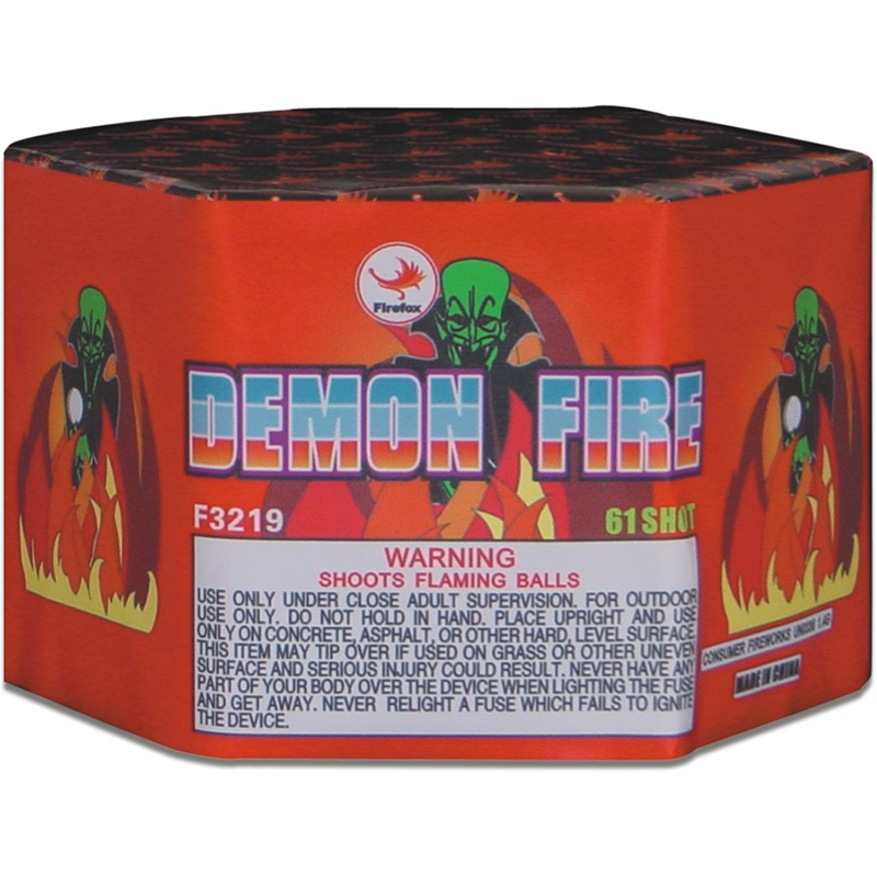 Liuyang Of China Demon Fire 61S 200G Multi-Shots Aerials From Liuyang ...