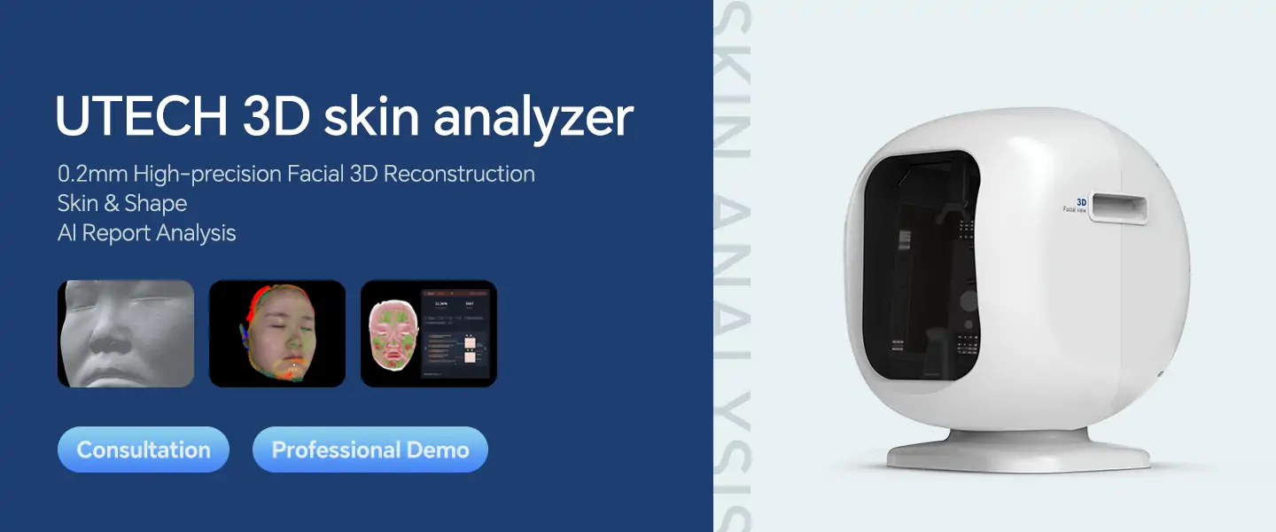 UTECH - 3D Skin Analyzer - Skin Analysis Machine - Beauty Machine