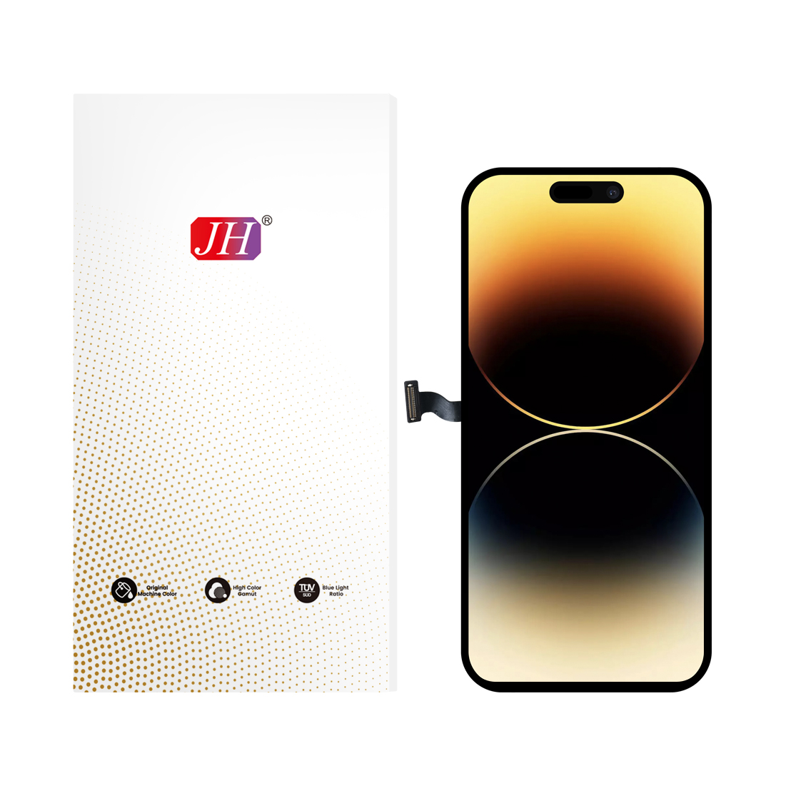 OEM JH Iphone 14 Pro Max HD plus incell LCD Screen Replacement Factory ...