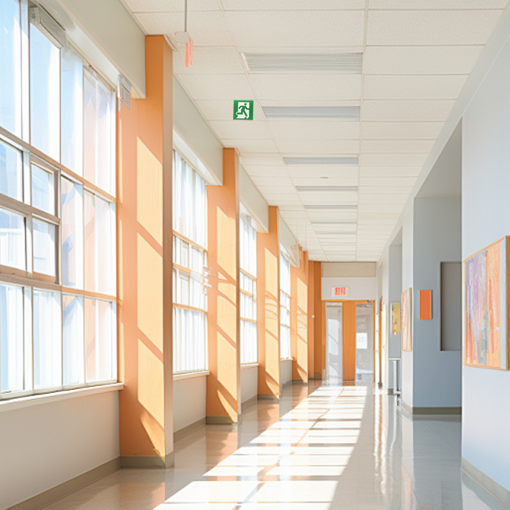 China 165 Recess Mounted Emergency Exit Sign Manufacturer, Factory | Kaili