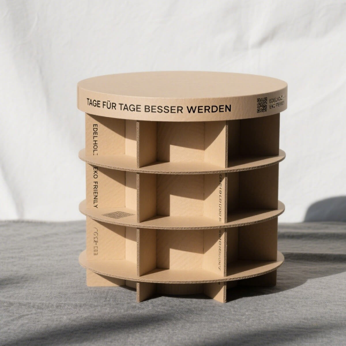 Custom Corrugated cardboard display stands Factory, Supplier | ZCP