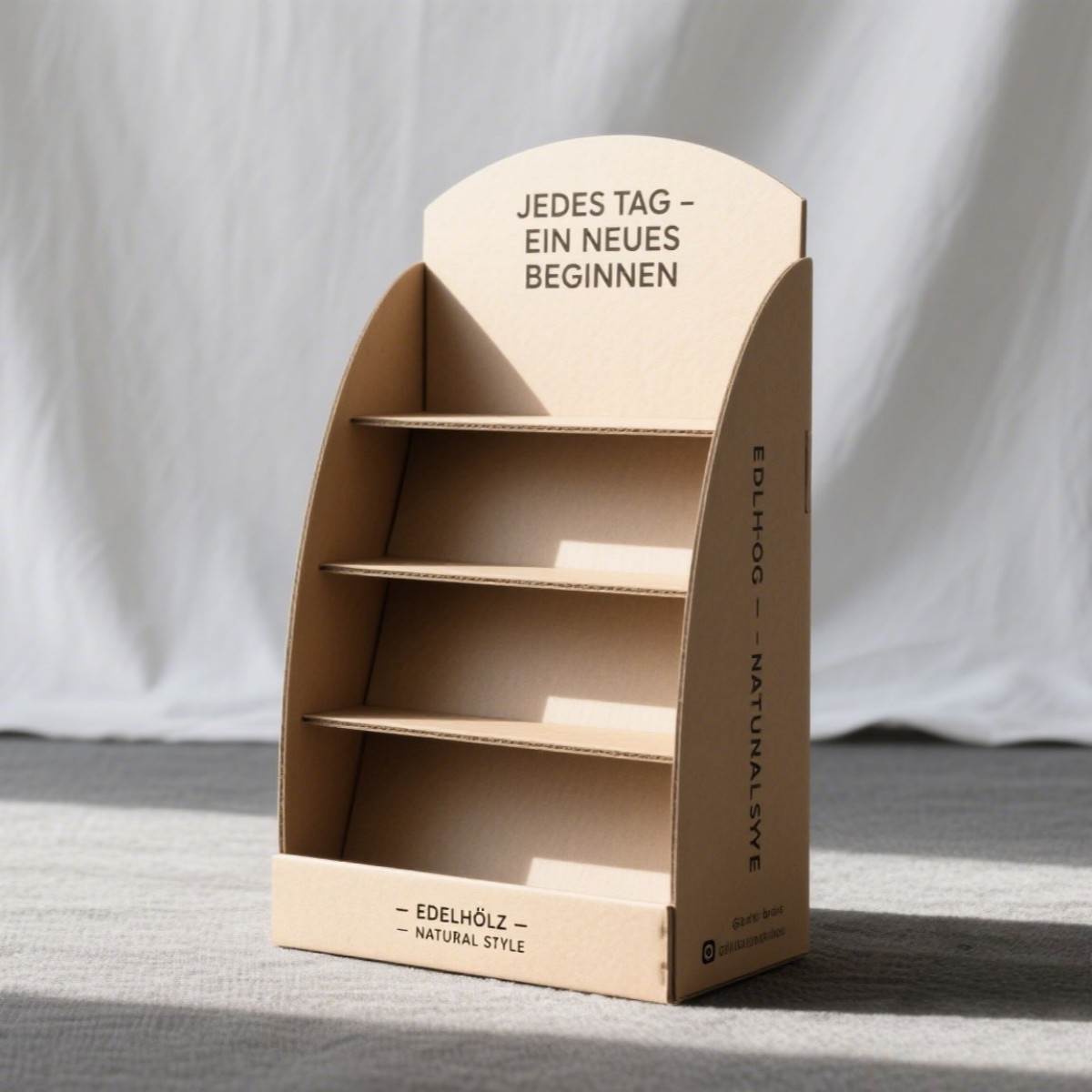 Custom Corrugated cardboard display stands Factory, Supplier | ZCP