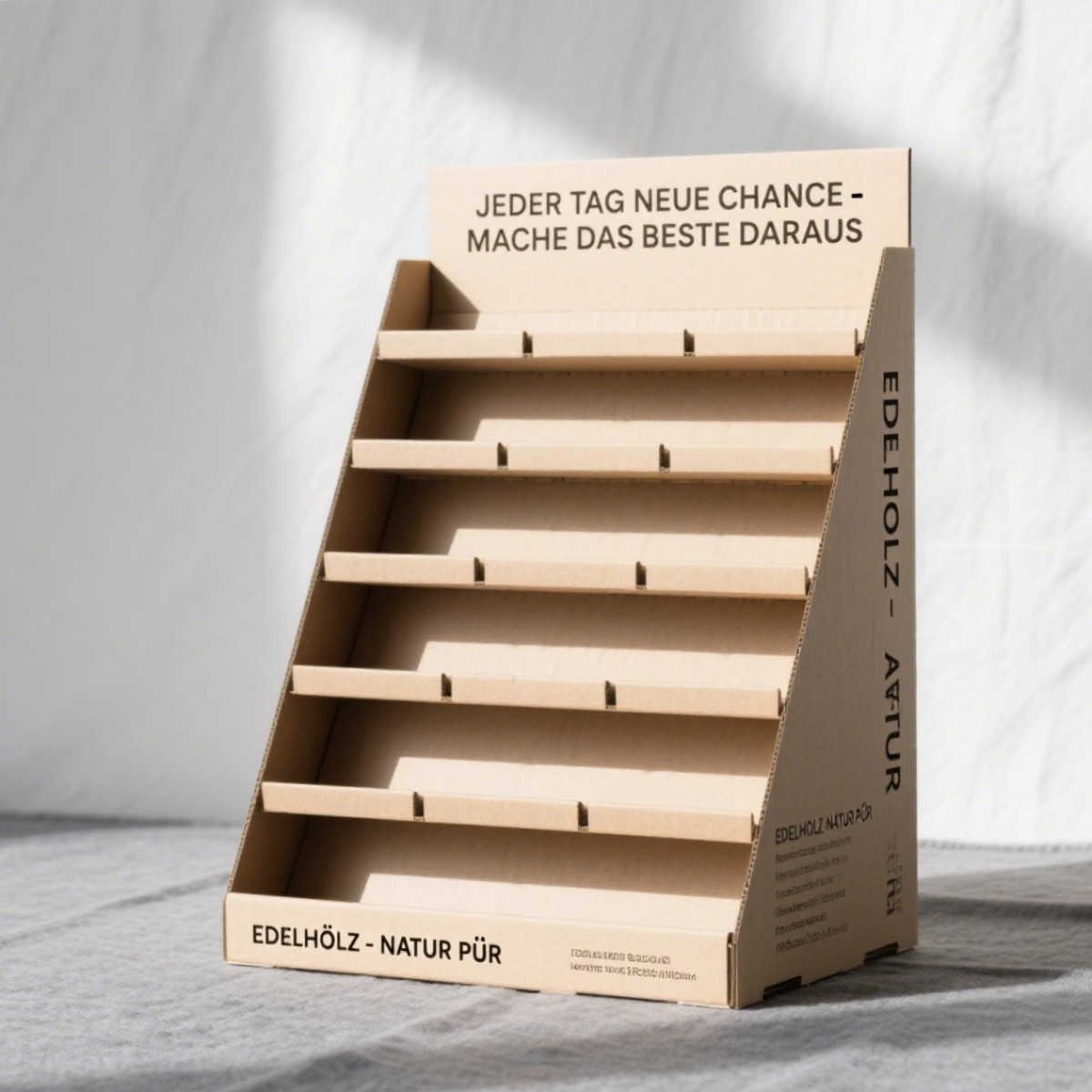 Custom Corrugated cardboard display stands Factory, Supplier | ZCP