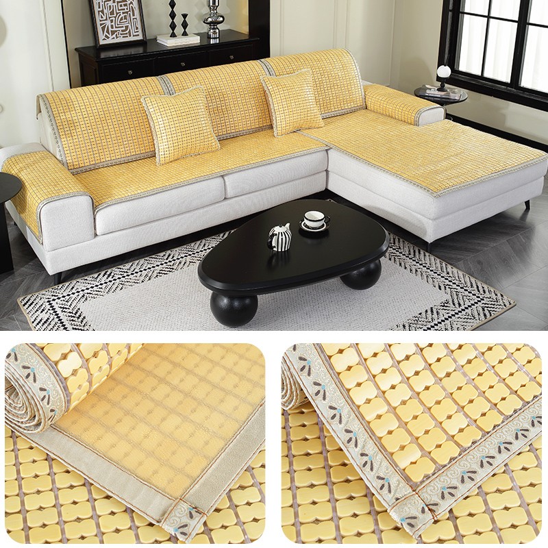 Wholesale Sofa Mat Mahjong Cooling Mat Sofa Cover Bamboo Mat Cushion ...