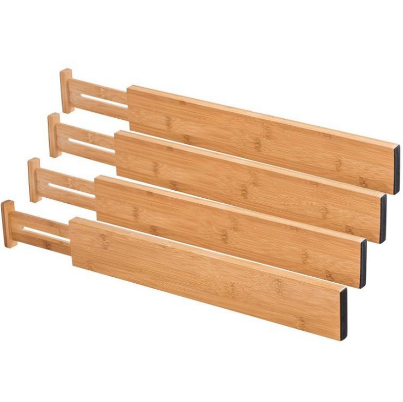 Wholesale Wood Drawer Retractable Partitions Bamboo Dividers Storage ...