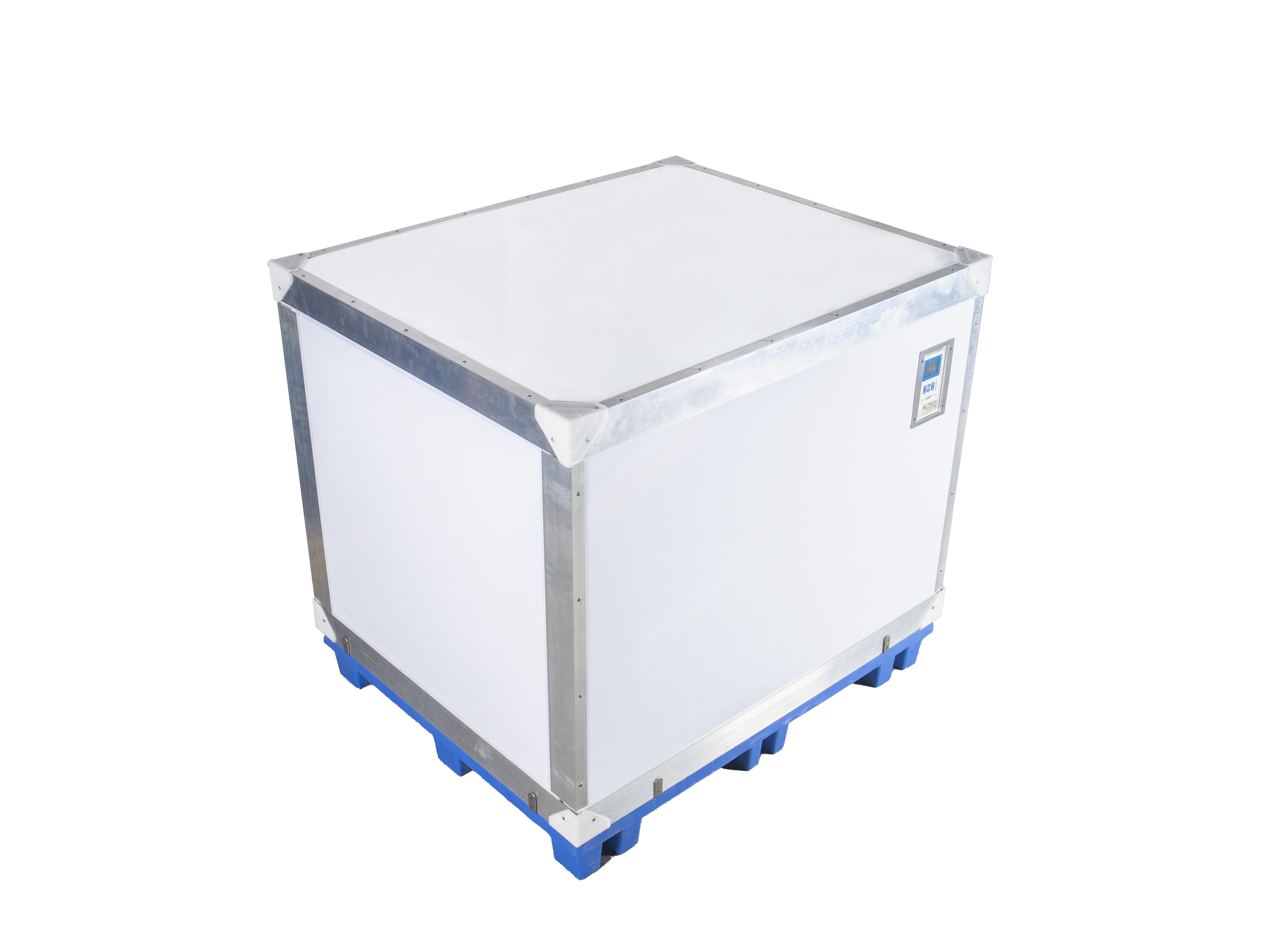 Custom TU series reusable passive temperature controlled pallet shipper ...