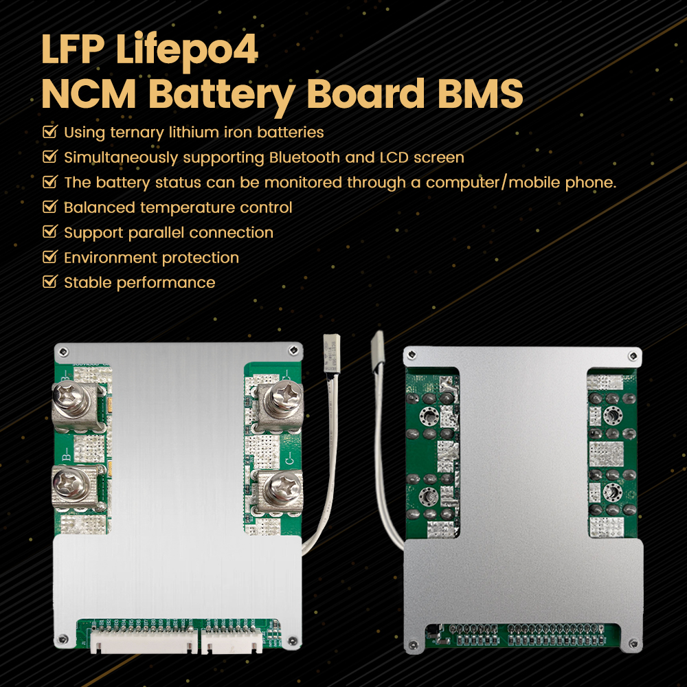 ODM 4S-20S 50A-100A hardware BMS suitable for 4S-20 NMC/LFP batteries ...