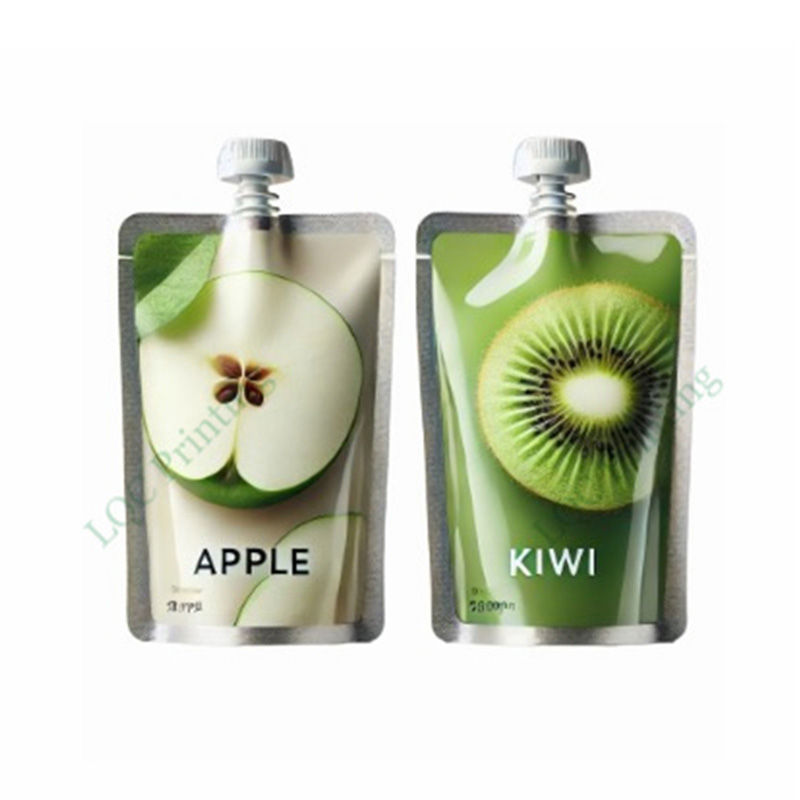 Custom Spout Pouch Packaging Bags | LQC Printing