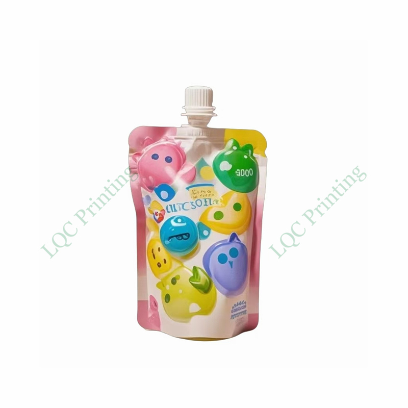 Custom Spout Pouch Packaging Bags | LQC Printing