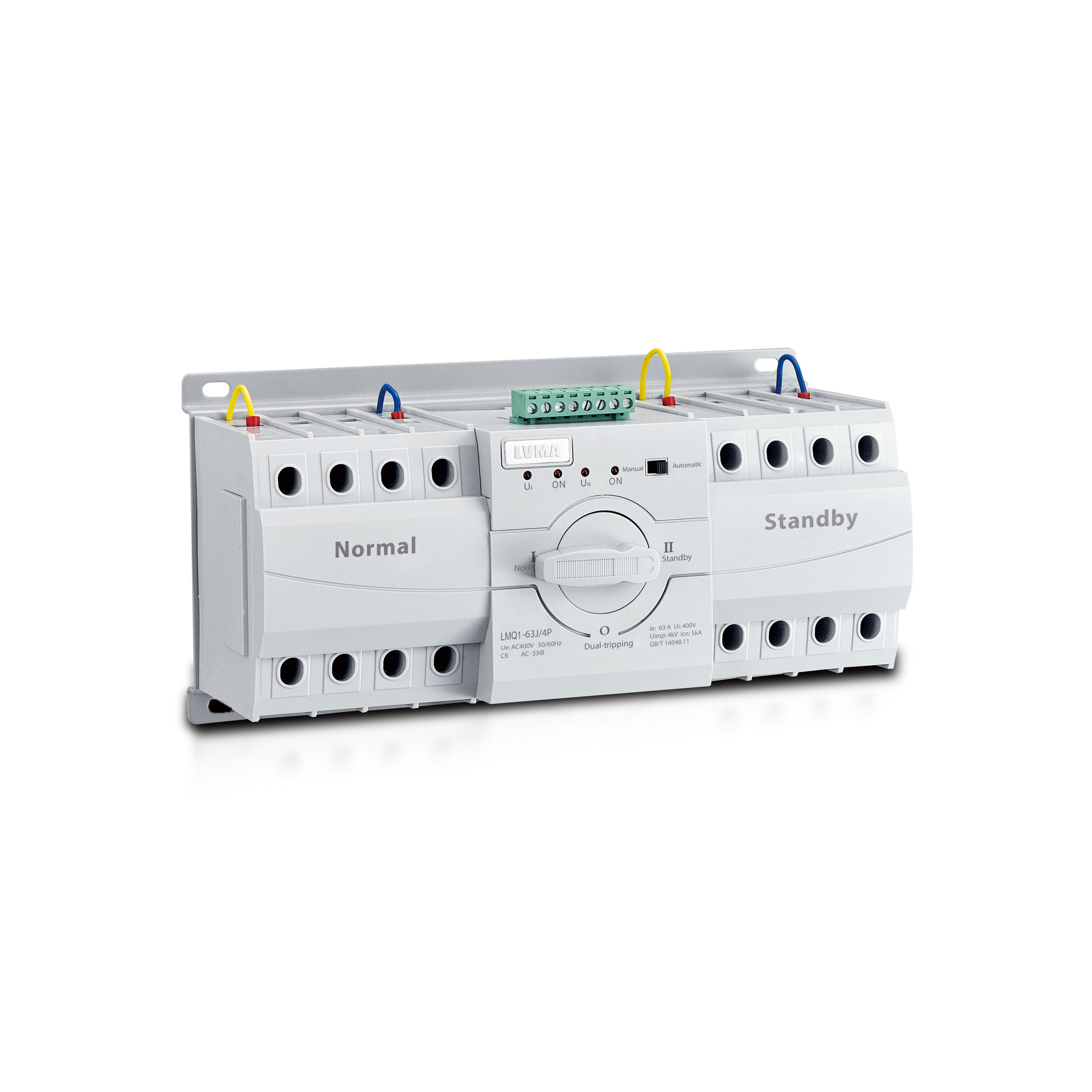 LMS1-J Series Automatic Transfer Switch Ats 63A Company, | LVMA