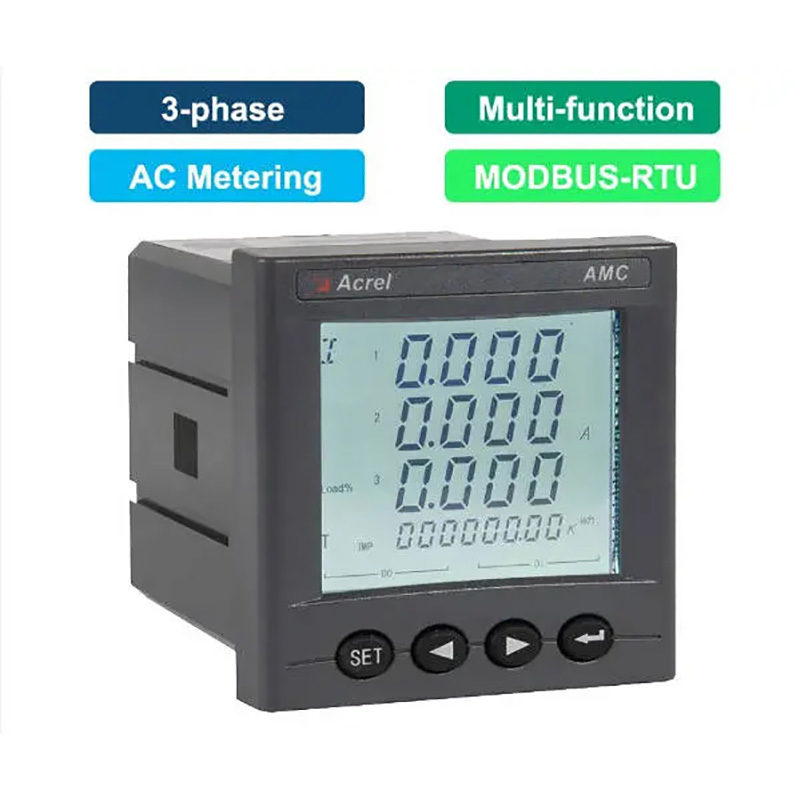AMC72L-E4/KC Three-phase AC Multi-function Panel Energy Meter