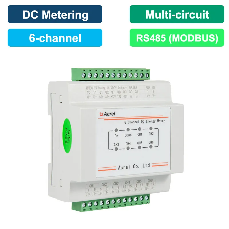 AMC16-DETT Base Station DC Energy Meter for 5G Tower