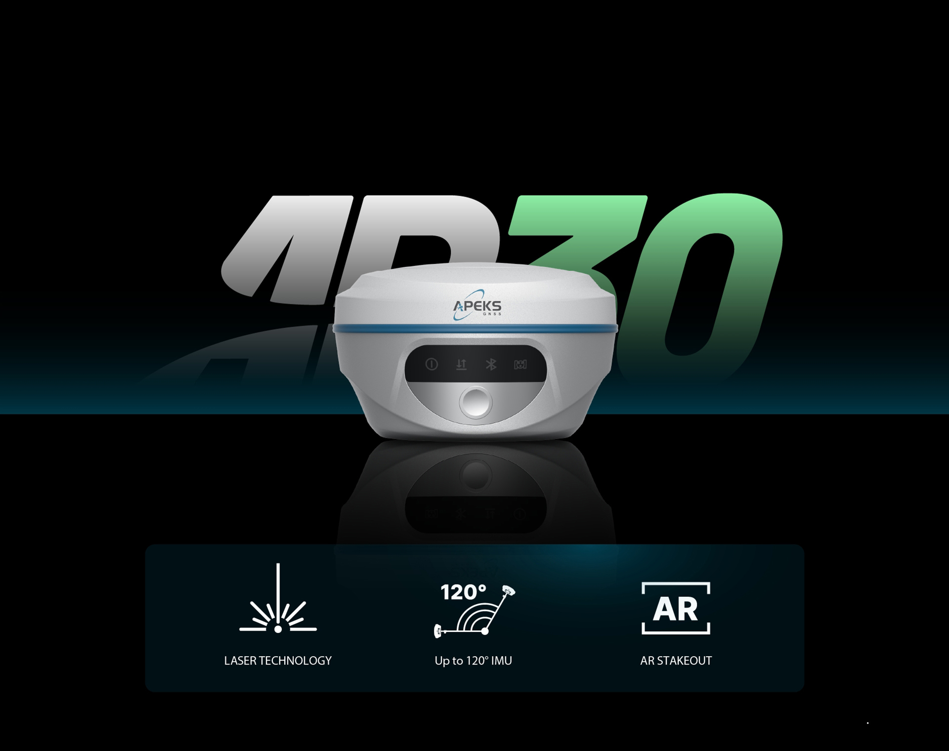 Wholesale AP30 Laser Dual-cameras RTK GNSS Receiver | APEKS Factory ...