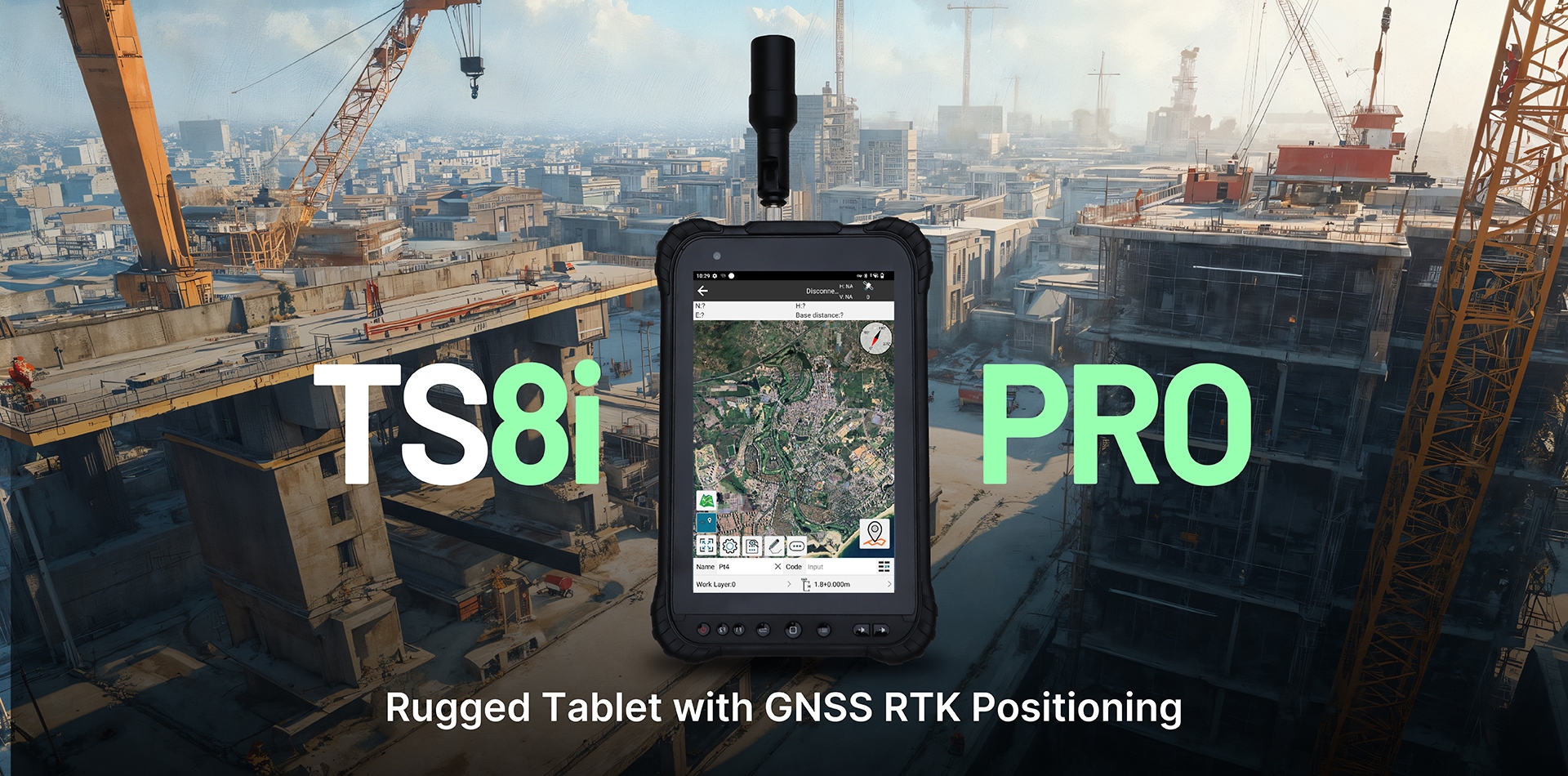 OEM TS8i Pro Rugged Tablet with GNSS RTK Positioning Factory ...