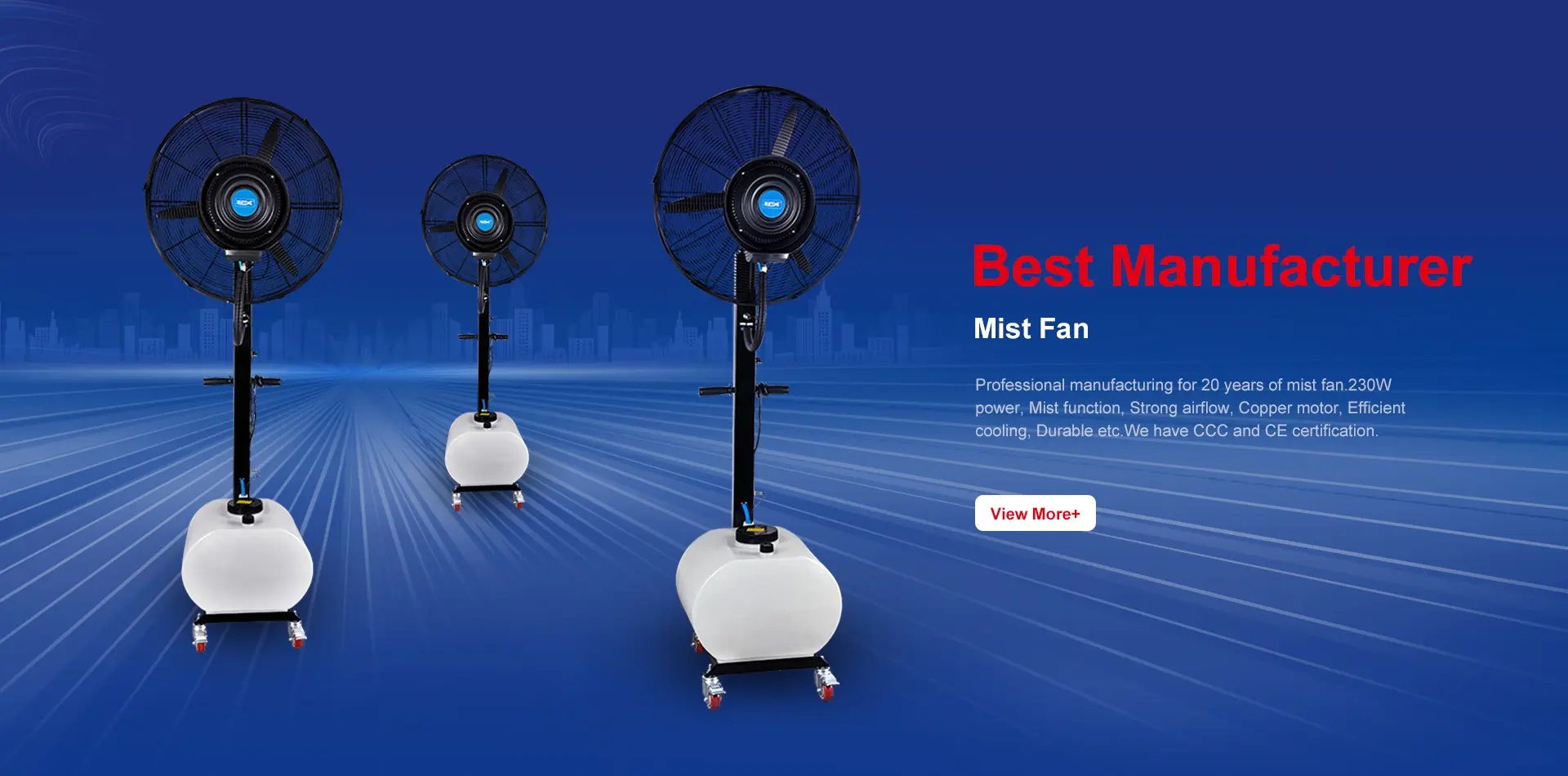 China Backyard Misting Fan Factories, Manufacturer - SPX