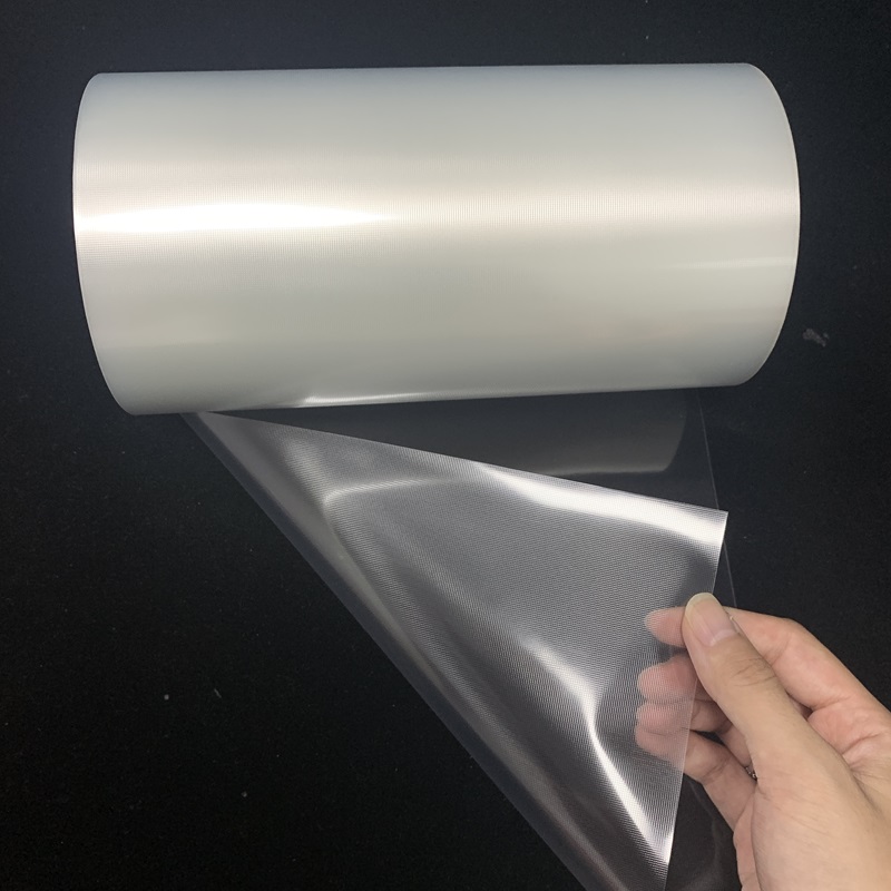 90 microns clear PET release film liner square grid with single-sided ...