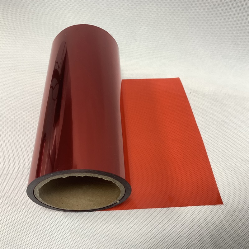 50 Microns Red Color PET Base Film