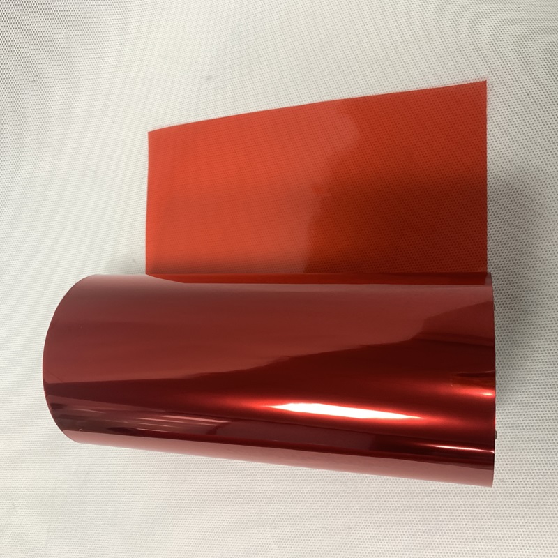 50 Microns Red Color PET Base Film