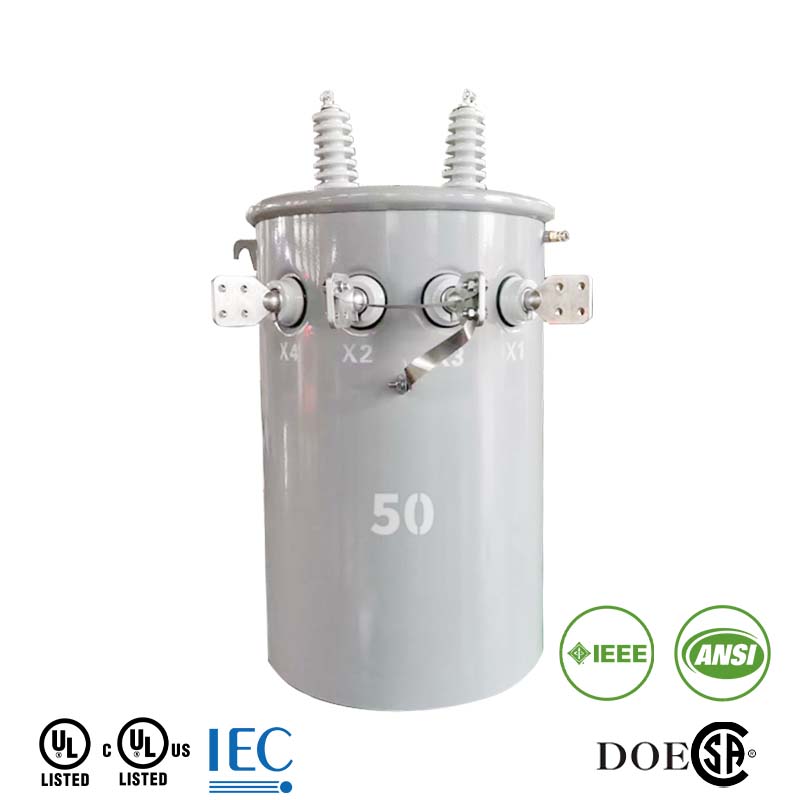 Best Single Phase Pole Mounted Transformer—50kVA Company, Factories | JZP