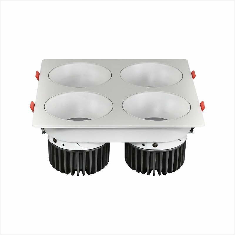 Custom Smart Led Recessed Grille Lights Adjustable Downlight FT-GL07 ...