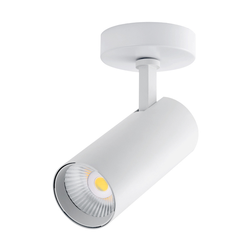 Custom Factory Single Ceiling Track Spotlights Black Cob Light Fixture ...