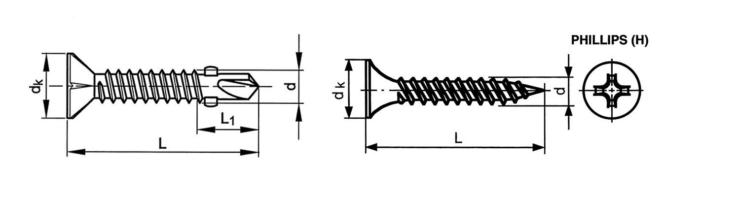 What Is the Difference Between Bugle Head and CSK Head Screws? - FASTO